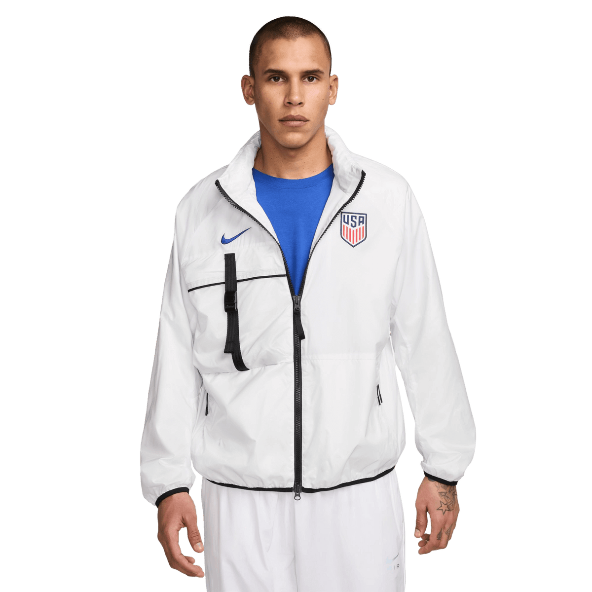 Nike USA Halo Anthem Jacket Soccer FZ8367-121 White – U90 Soccer