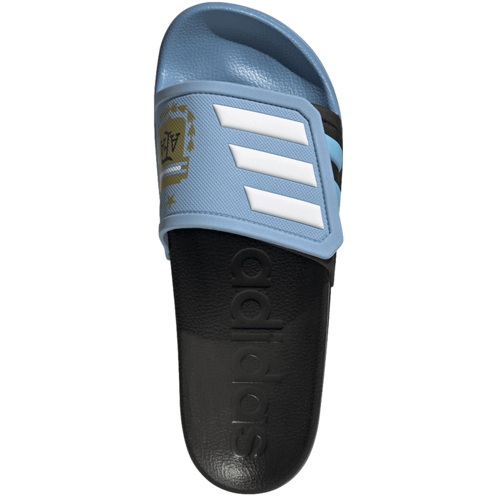Adidas Adilette TND Argentina Slides - Black / Blue – U90 Soccer