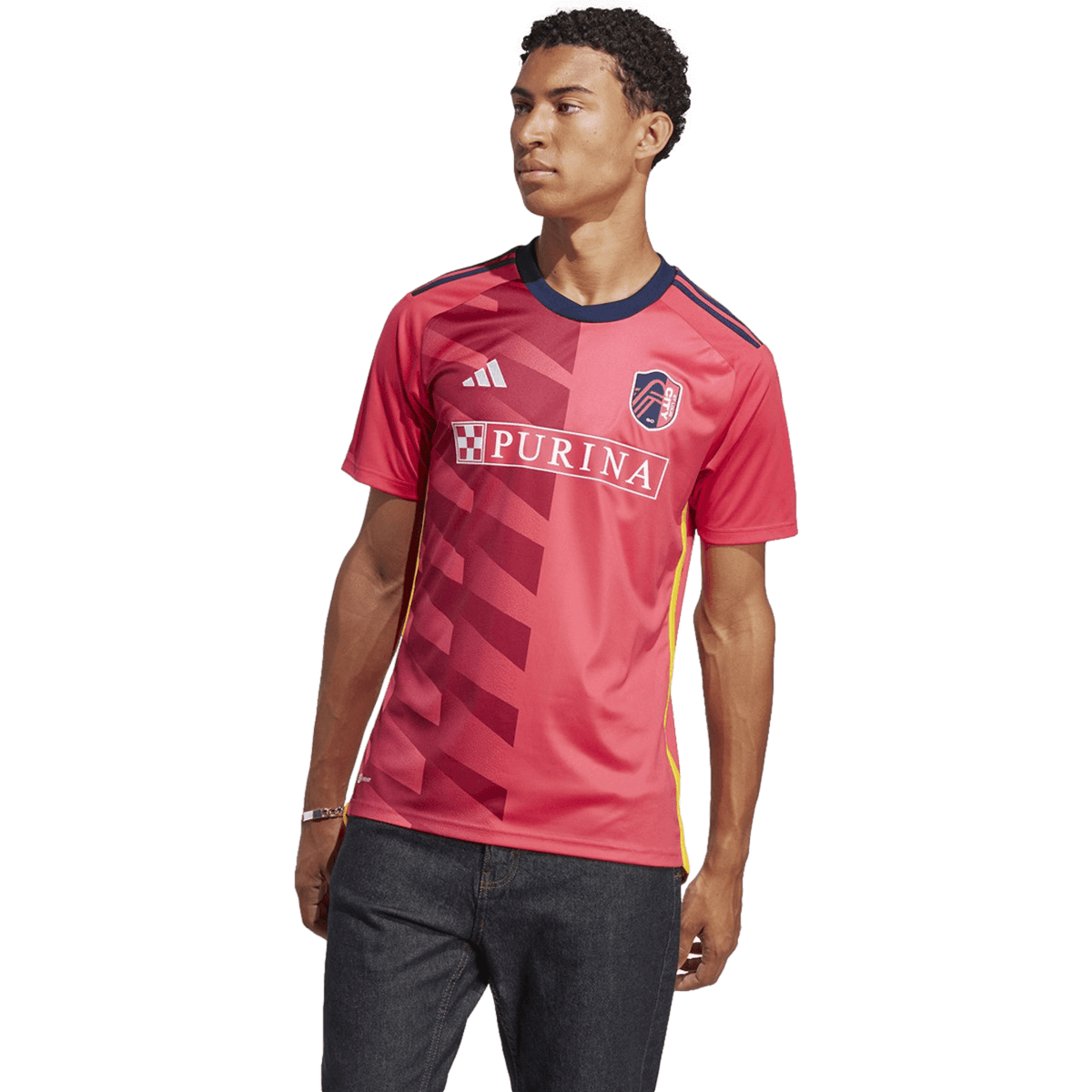 Adidas St. Louis City FC 23/24 Home Jersey Soccer HI1839 Pink – U90 Soccer