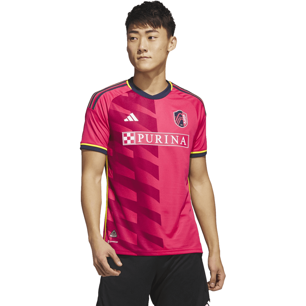 Adidas St. Louis City FC 23/24 Authentic Home Jersey Soccer HI1840 Pink ...