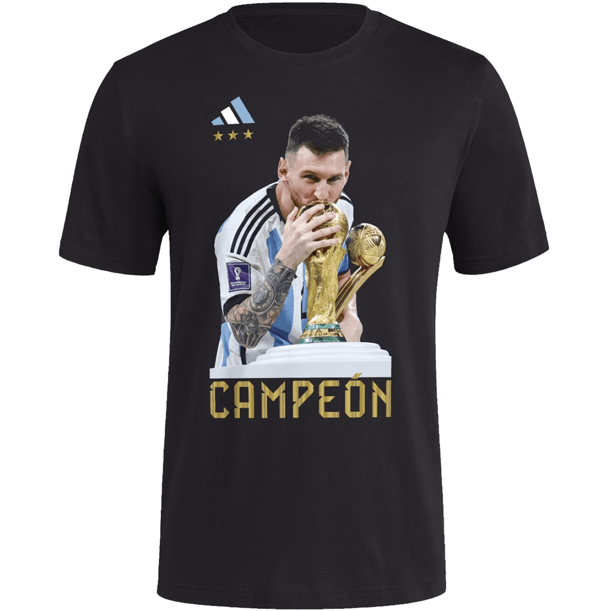 Adidas Messi Argentina Campeon Tee Soccer IV7167 Yellow – U90 Soccer
