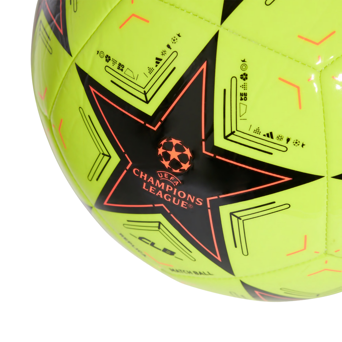 Adidas UEFA Champions League Club Ball Soccer IX4065 Yellow – U90 Soccer