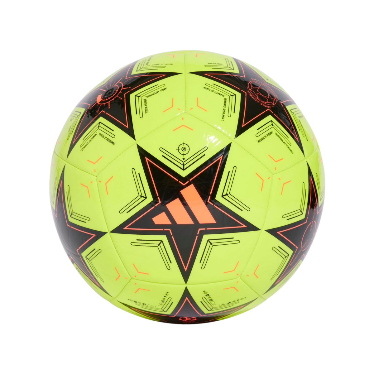 Adidas UEFA Champions League Club Ball Soccer IX4065 Yellow – U90 Soccer