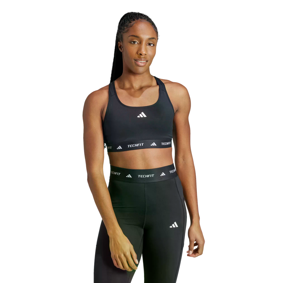 Adidas Tech Fit Sports Bra Soccer JG1409 Black – U90 Soccer