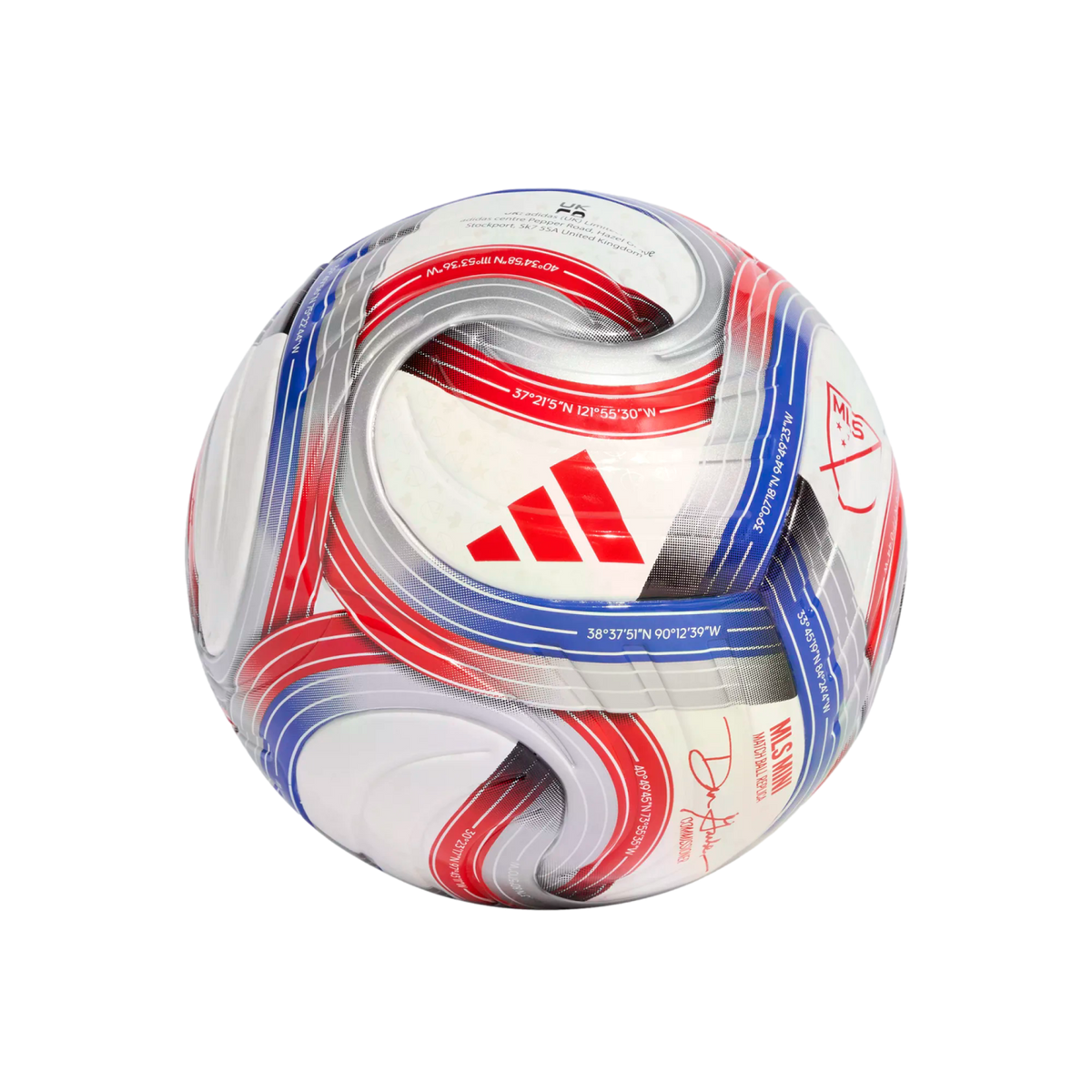 Adidas MLS Mini Skills Ball Soccer JW1318 White – U90 Soccer