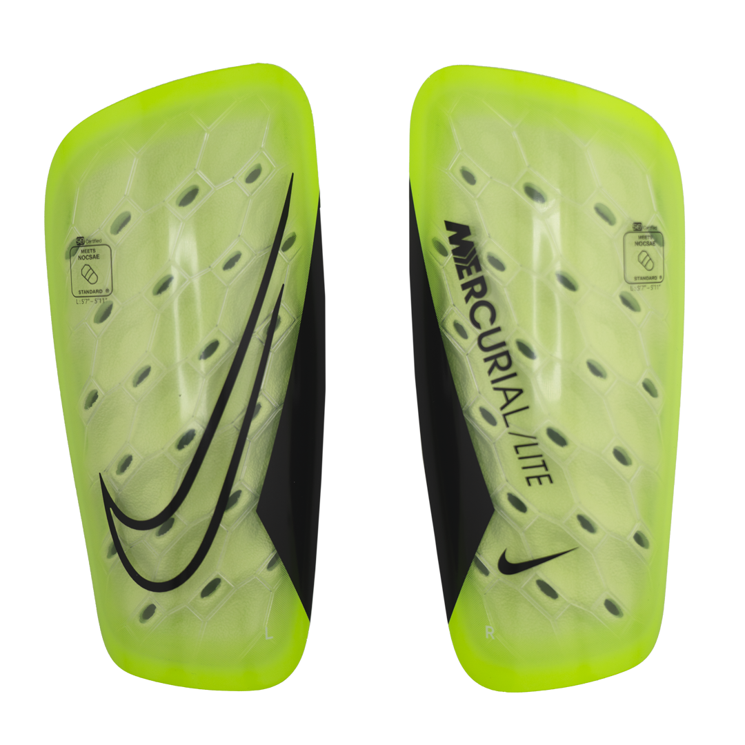 Nike Mercurial Lite Shin Guards Soccer DV1771-702 Yellow – U90 Soccer