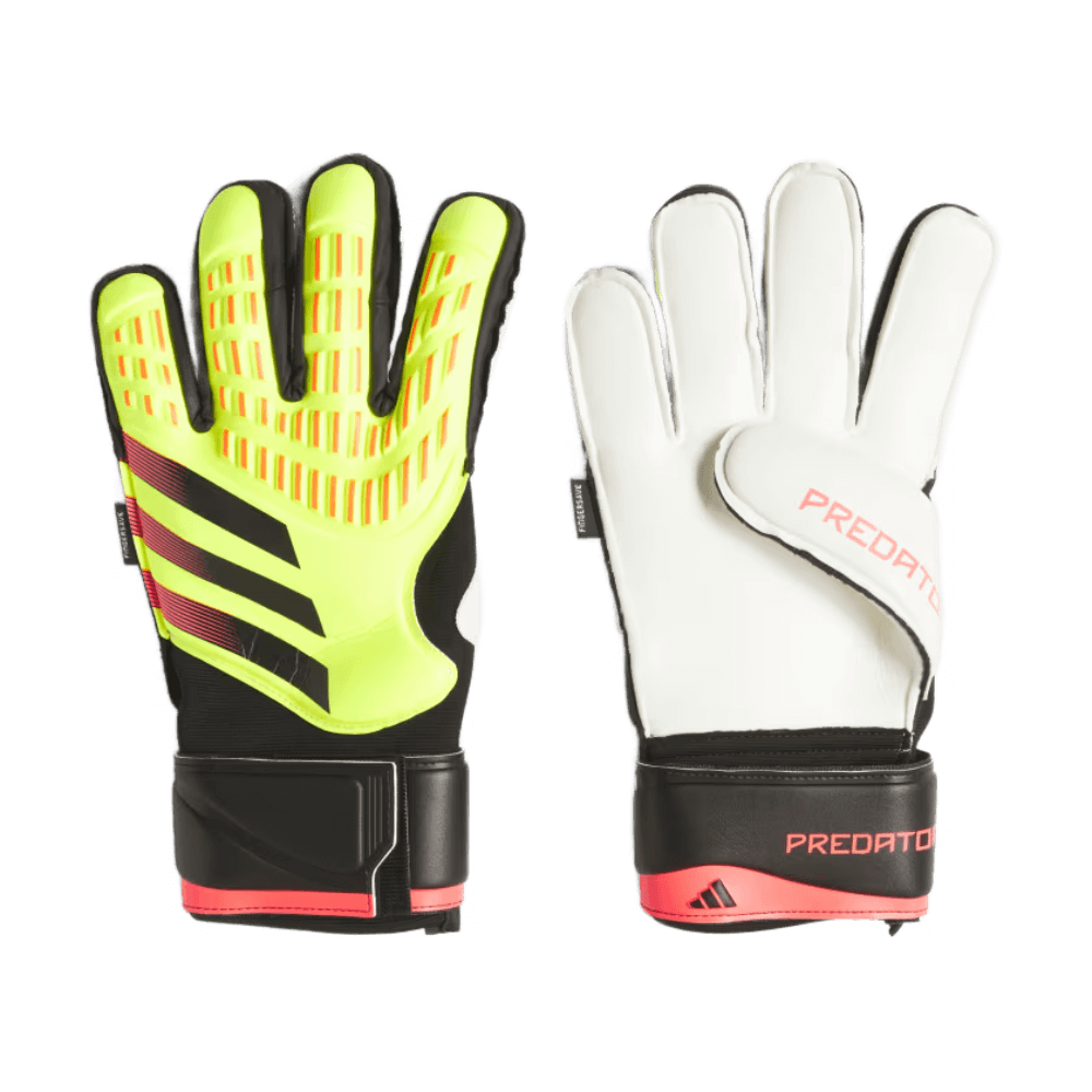 Adidas Predator Match Fingersave Goalkeeper Gloves – U90 Soccer