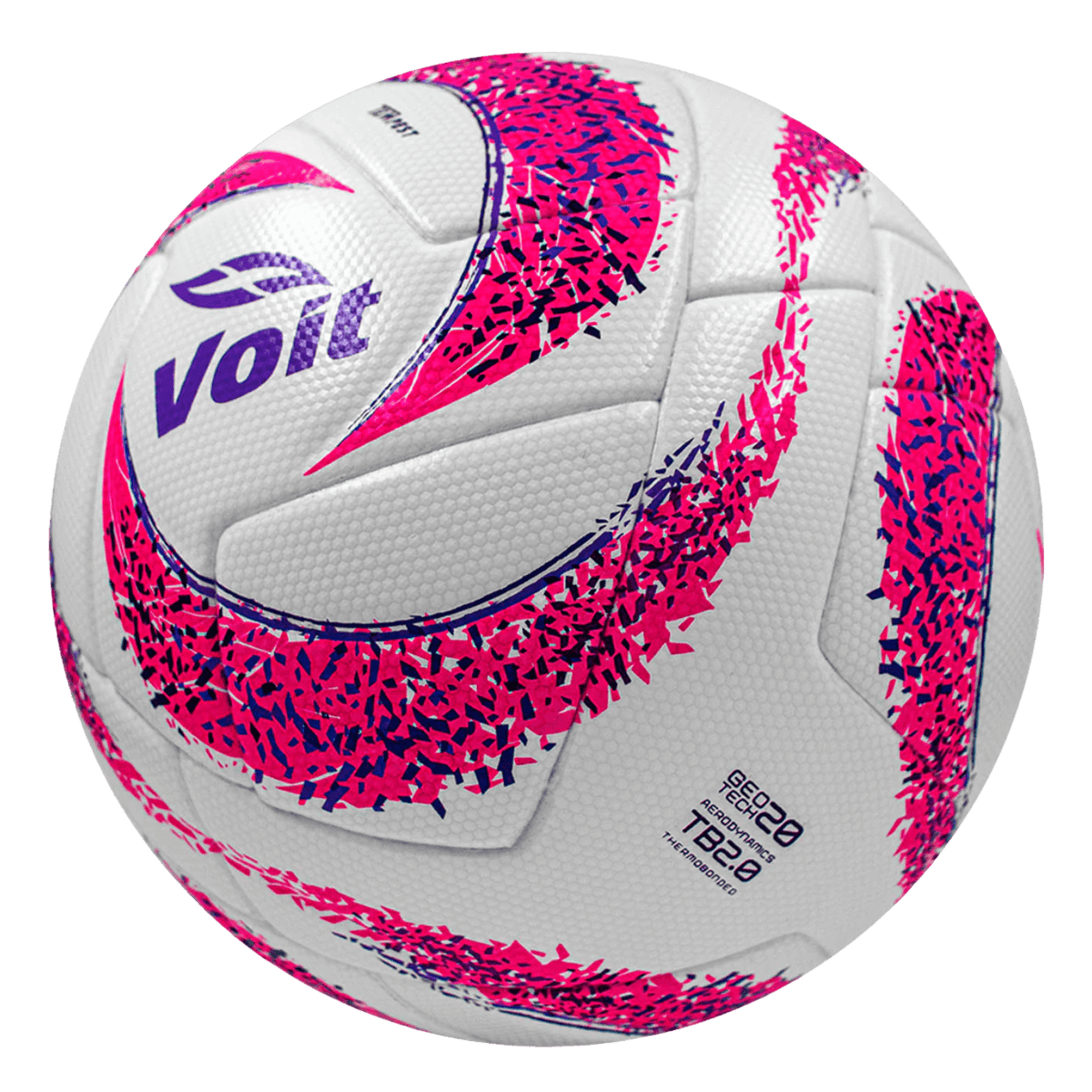 Voit Tempest Pink Apertura 23 Official Match Soccer Ball – U90 Soccer