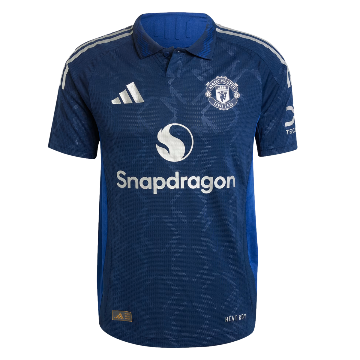 Adidas Manchester United 24/25 Authentic Away Jersey Soccer IU1391 Navy ...