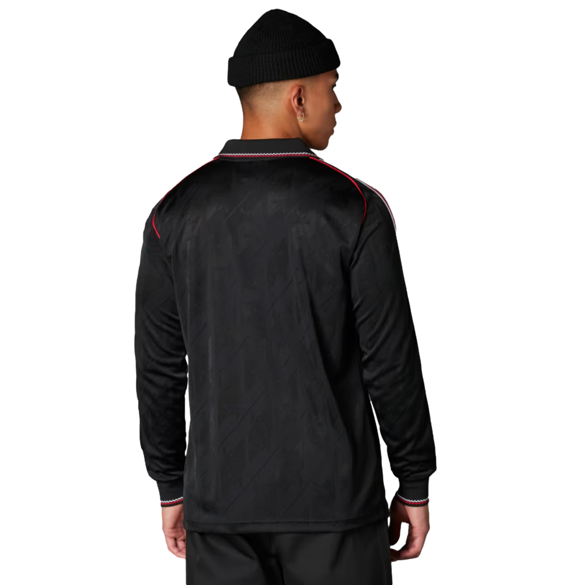 Adidas Manchester United Lifestyler Jersey Soccer IS6522 Black – U90 Soccer