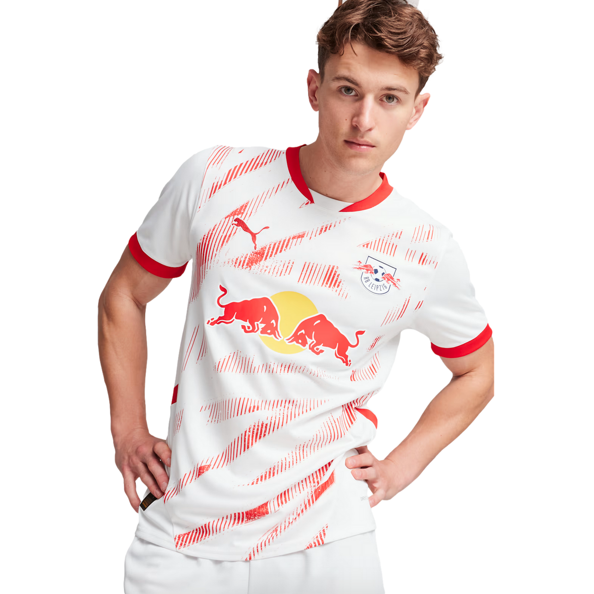 Puma Red Bulls Leipzig 24/25 Home Jersey Soccer 776400-01 White – U90 ...