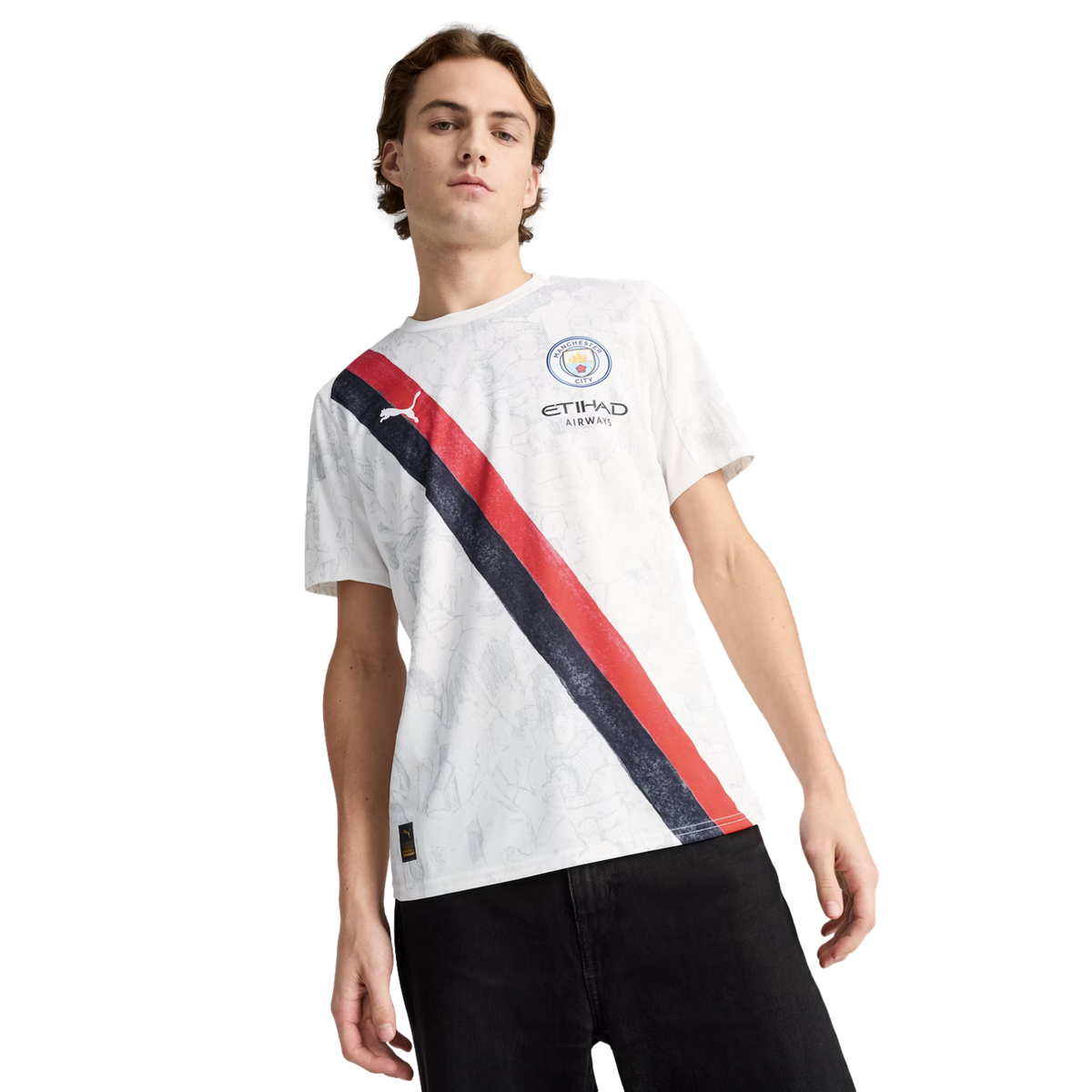 Puma Manchester City x Kidsuper 2025 CWC Home Jersey Soccer 781068-07 ...