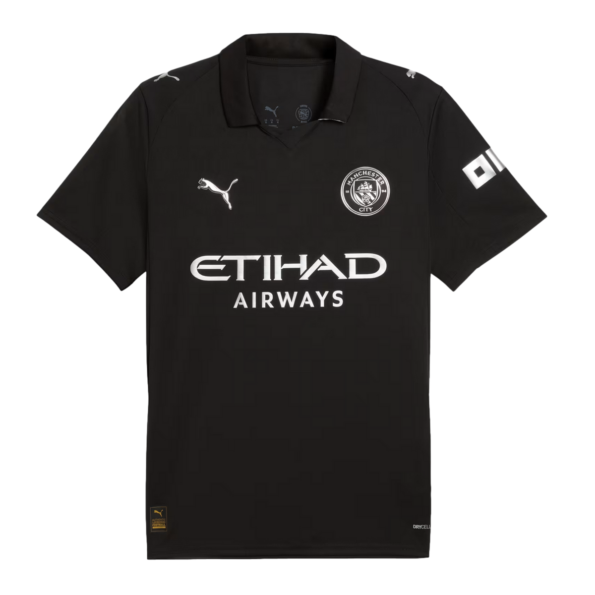 Puma Manchester City 25/26 Away Jersey Soccer 780350-02 Black – U90 Soccer