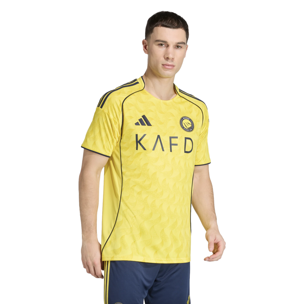 Adidas Al Nassr FC 25/26 Ronaldo Home Jersey Soccer JN7982 Yellow – U90 ...