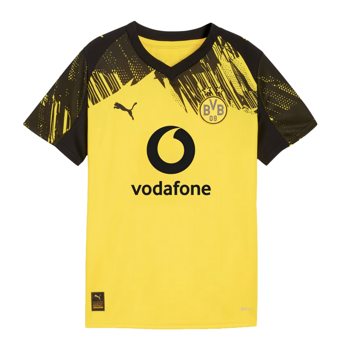 Puma Borussia Dortmund 25/26 Youth Home Jersey Soccer 780094-01 Yellow ...