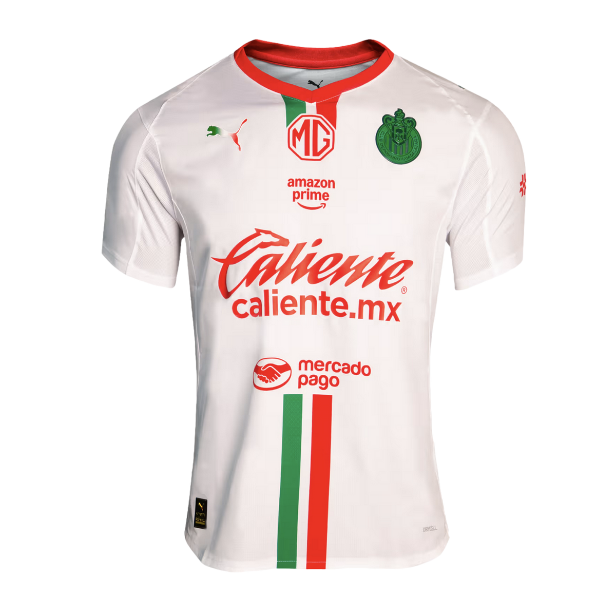 Puma Chivas 25 26 Authentic Away Jersey Soccer 706897 01 White U90 Soccer