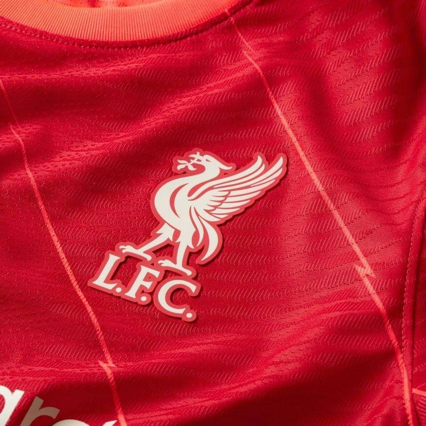 Liverpool 21/22 Authentic Home Jersey – U90 Soccer